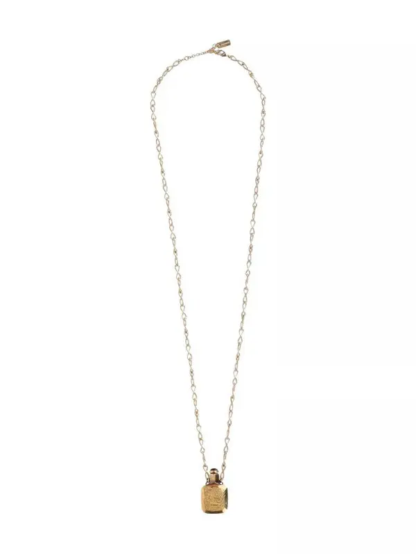 Chloé Bottle Pendant Necklace - Gold