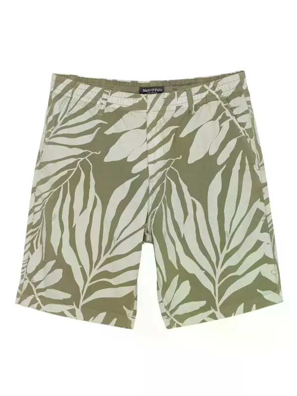 Marc O'polo Leaf-print Shorts