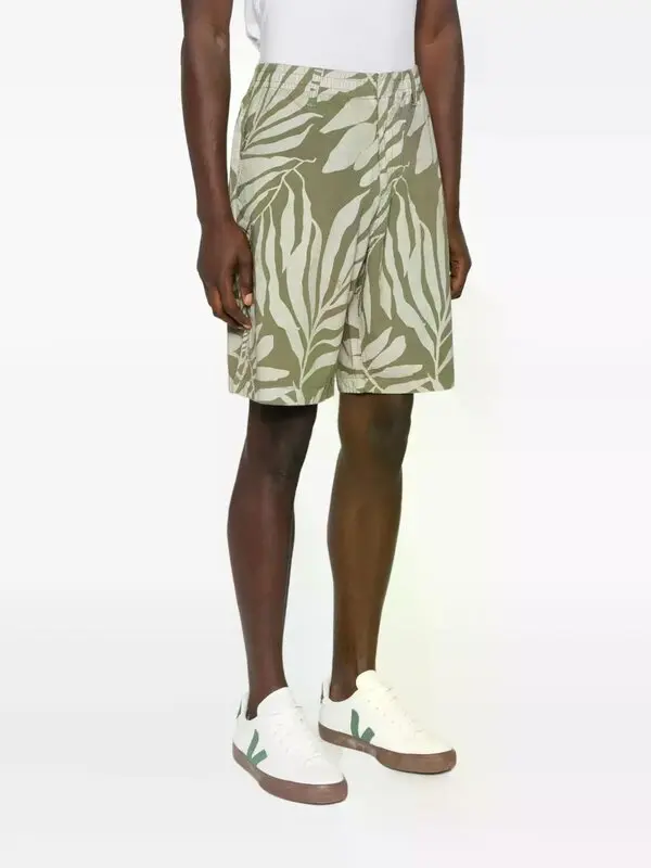 Marc O'polo Leaf-print Shorts