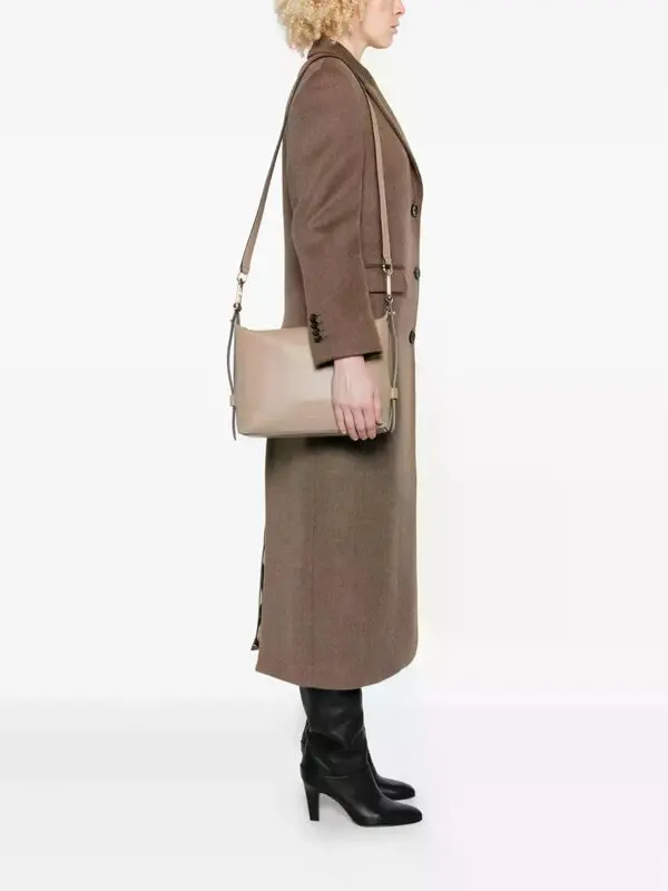 Furla Zip-fastening Leather Shoulder Bag - Neutrals