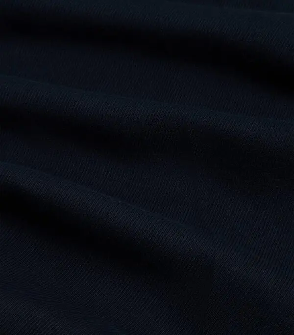 Dunhill Cotton-wool Drill Tapered Chinos - Navy
