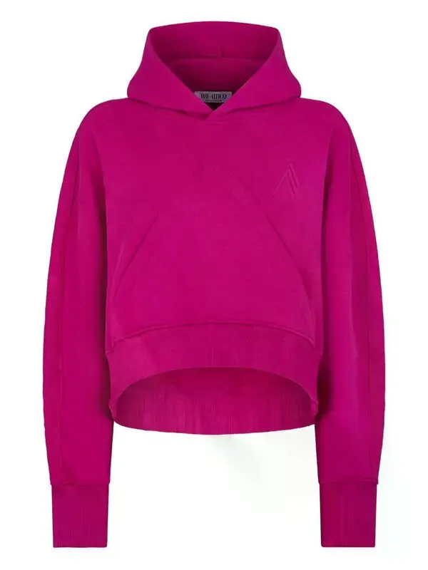 Attico Geometric Yoke Hoodie