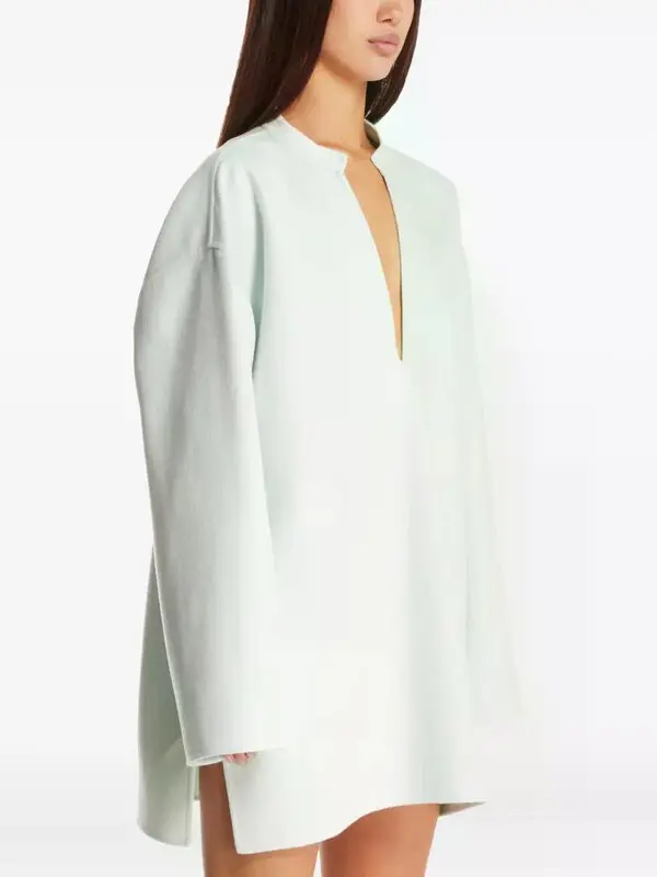 JIL SANDER V-neck Wide-sleeve Top