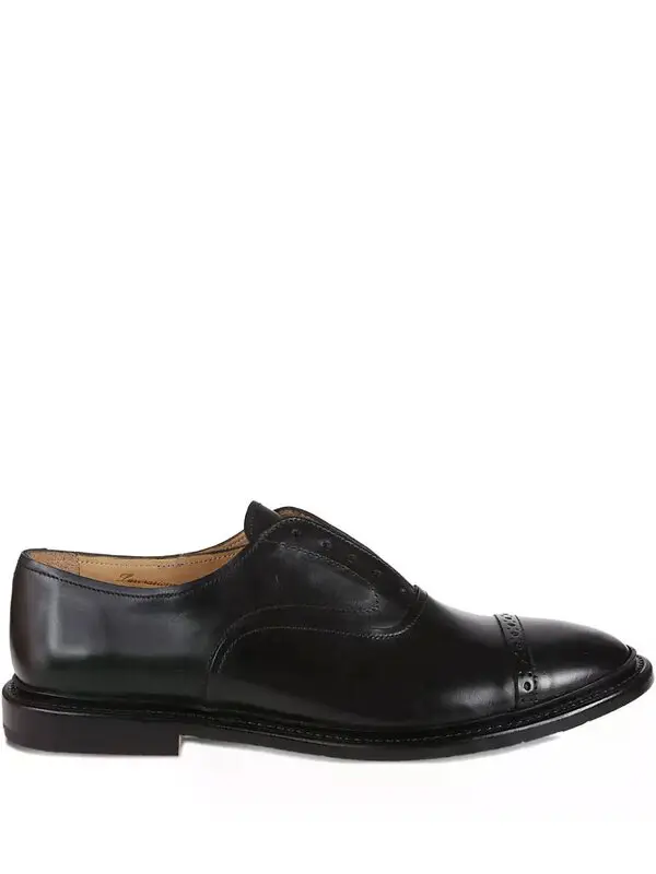 Premiata Leather Cap-toe Derby Shoes