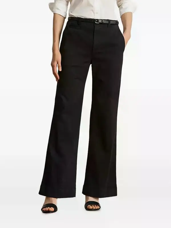Ralph Lauren Cotton Chino Flared Trousers