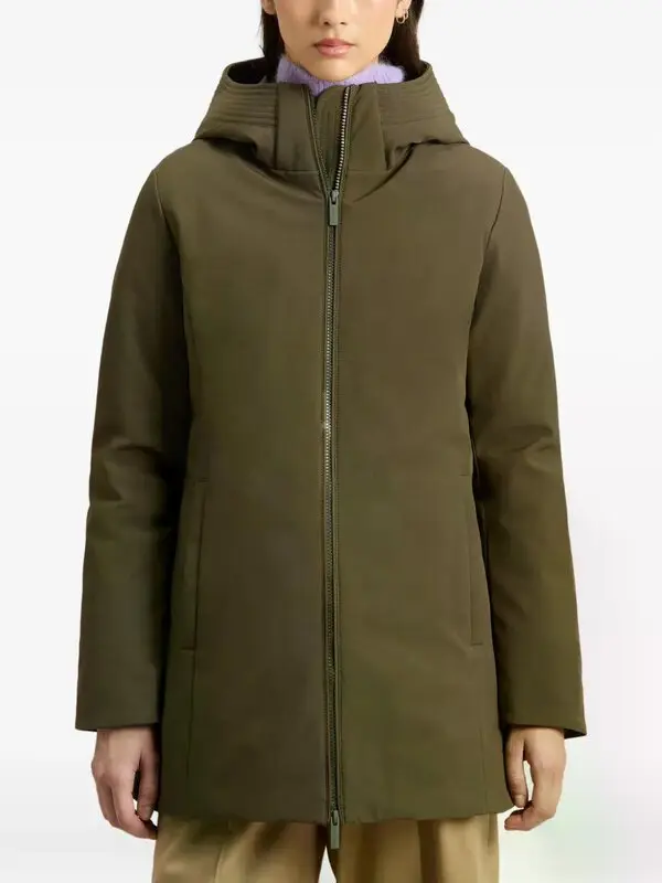 Woolrich Hooded Zip-front Parka