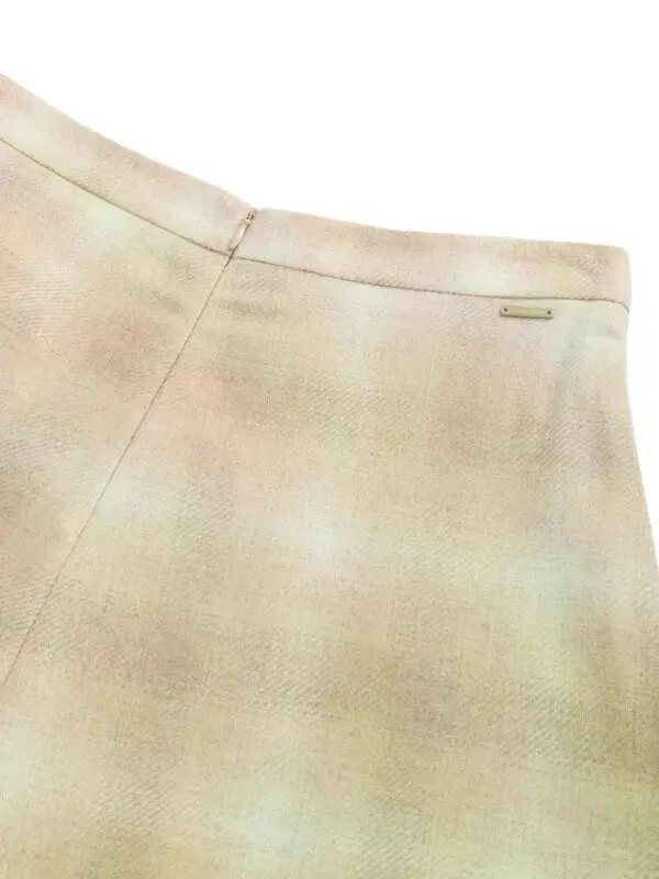 Woolrich Pleated Ombre Skirt