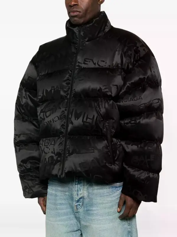 Balenciaga Quilted Jacket - Black