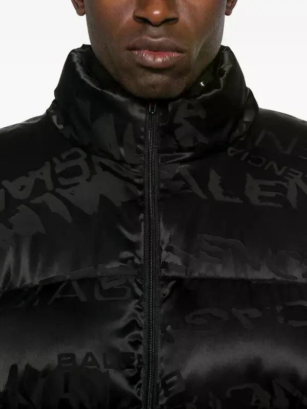 Balenciaga Quilted Jacket - Black