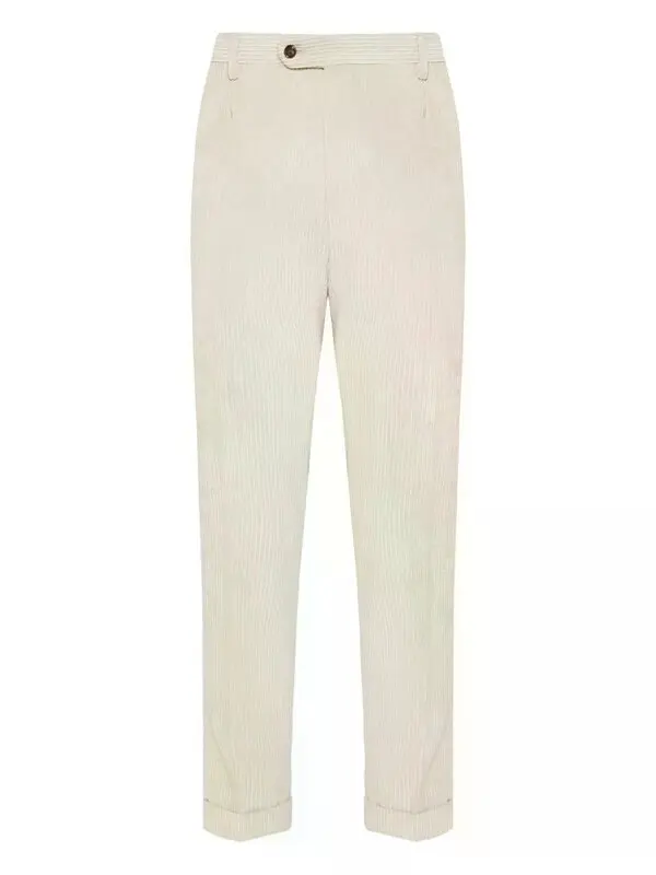 BARBA NAPOLI Ribbed Corduroy Trousers