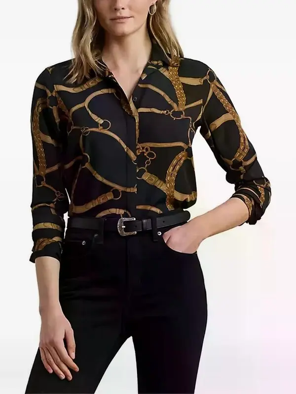Ralph Lauren Belting-print Shirt