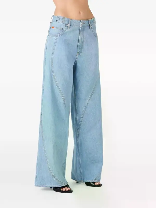 NO44 Curved-seam Jeans