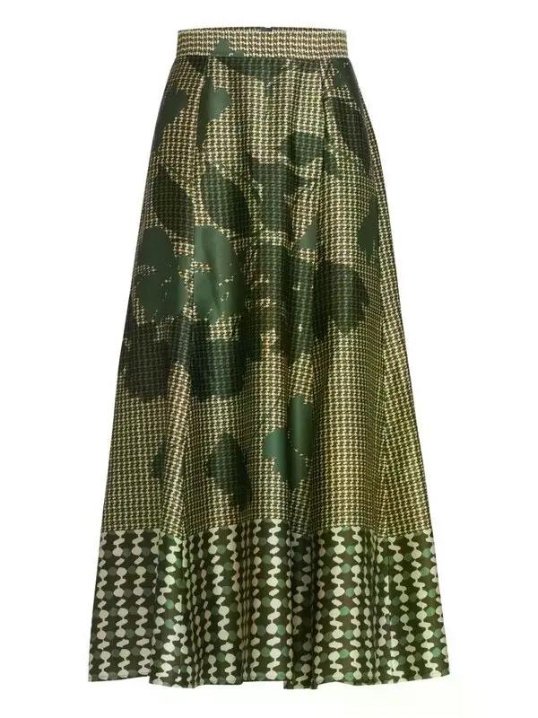 Silvia Tcherassi Erin Printed Midi Skirt