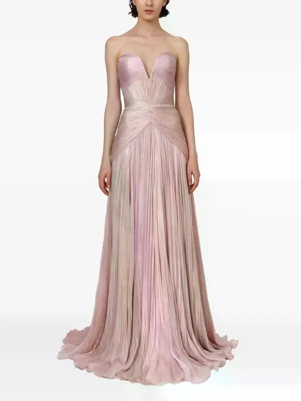 IRIS SERBAN Kaya Strapless Gown