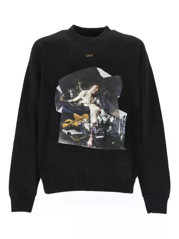 Off-White Artwork-print Sweatshirt