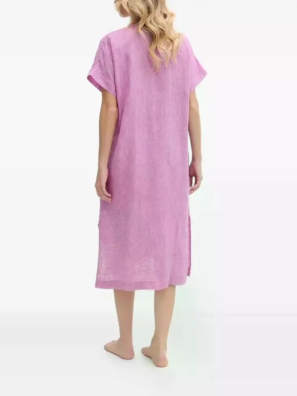 Dkny Button-front Short-sleeve Nightdress