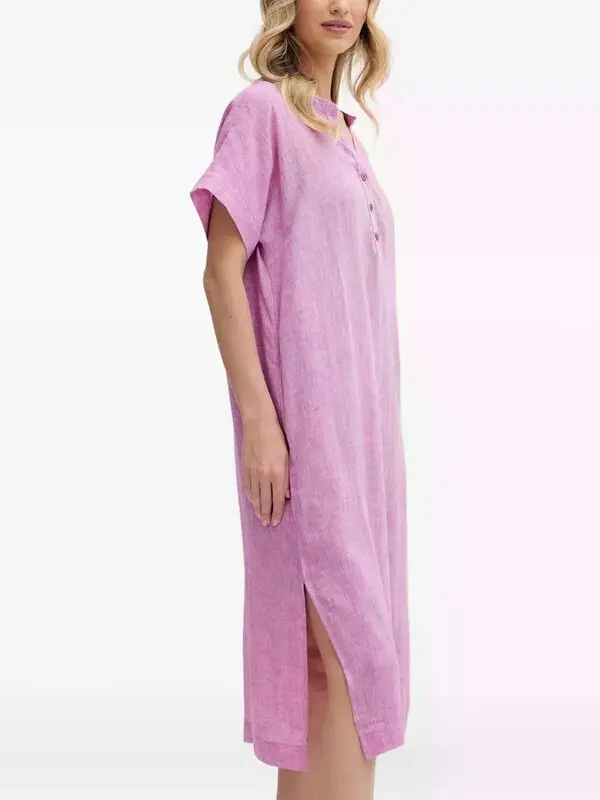 Dkny Button-front Short-sleeve Nightdress