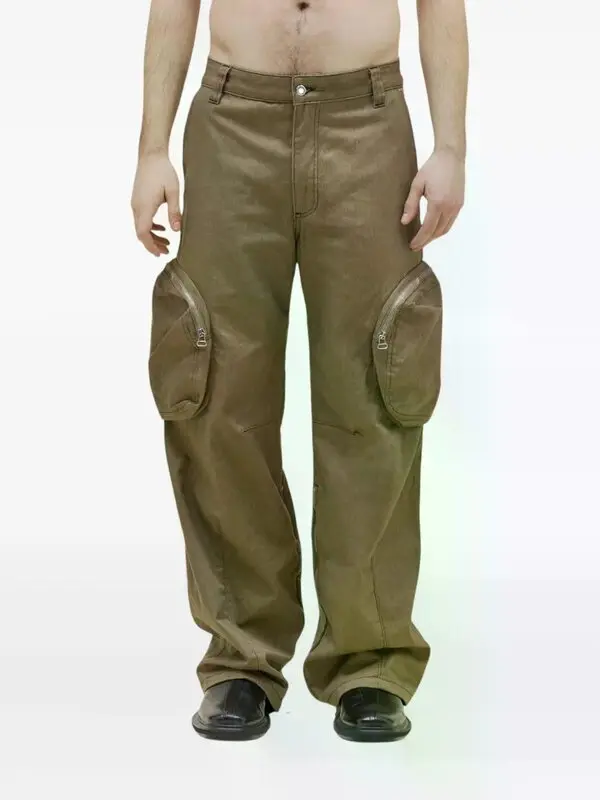 Eckhaus Latta Zip-pocket Cargo Trousers