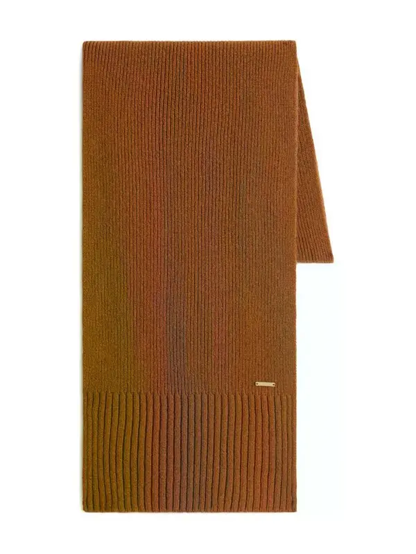 Woolrich Ribbed Cashmere Scarf - Brown