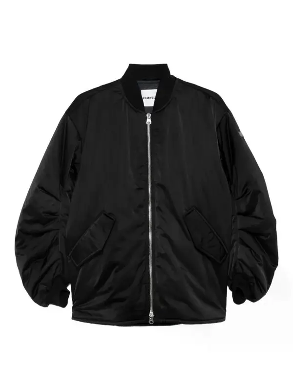 LEMPELIUS Puffed-sleeve Bomber Jacket