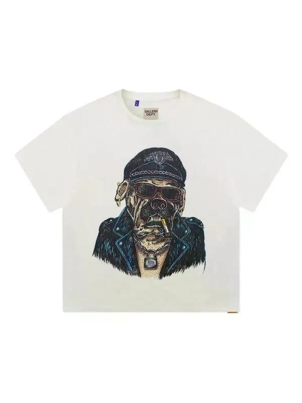 GALLERY DEPT. Graphic-print T-shirt - White