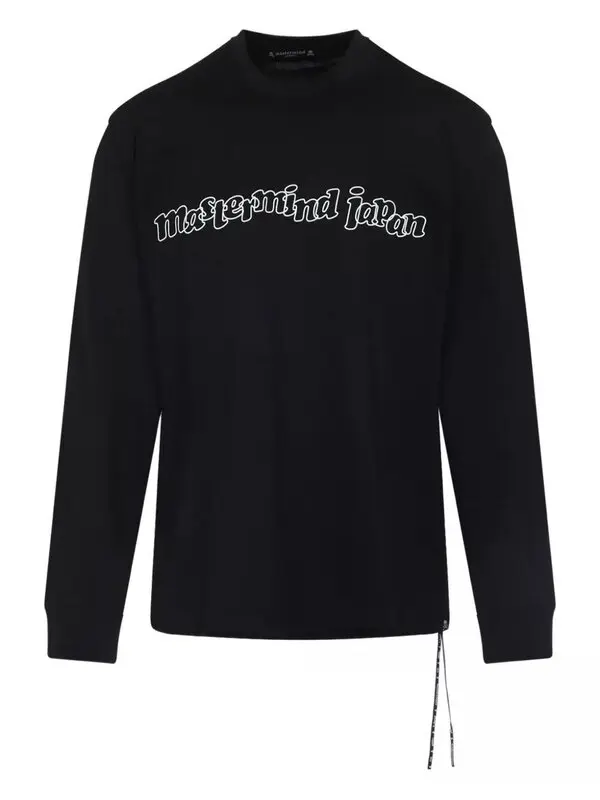 MASTERMIND WORLD Skull-print Long-sleeve T-shirt - Black