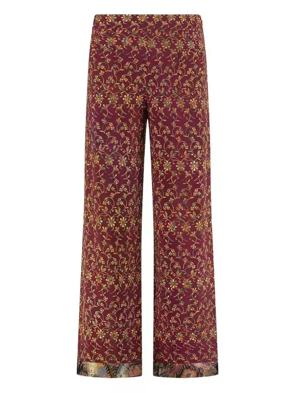 Etro Floral-print Trousers