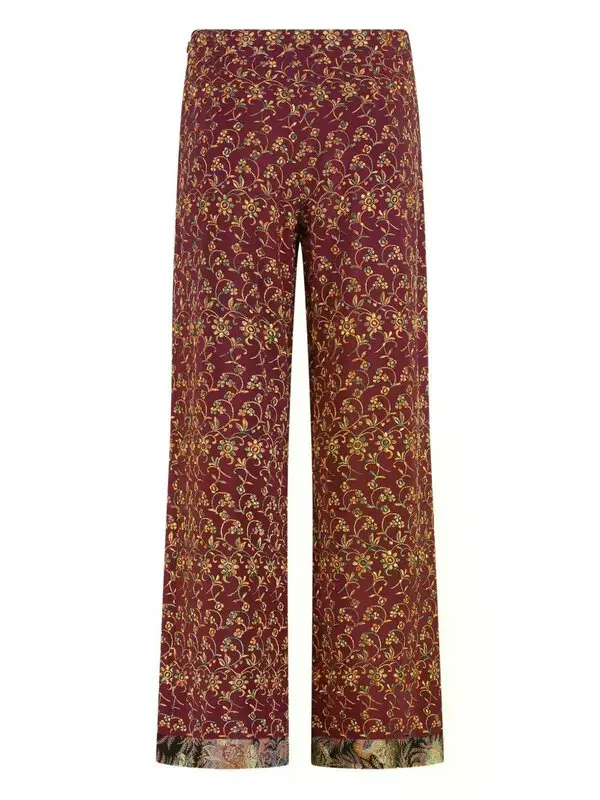 Etro Floral-print Trousers