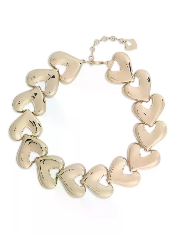 GENNY Heart-links Necklace - Gold