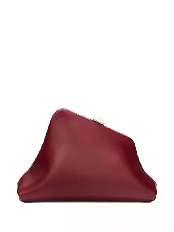 Attico Small Leather Clutch