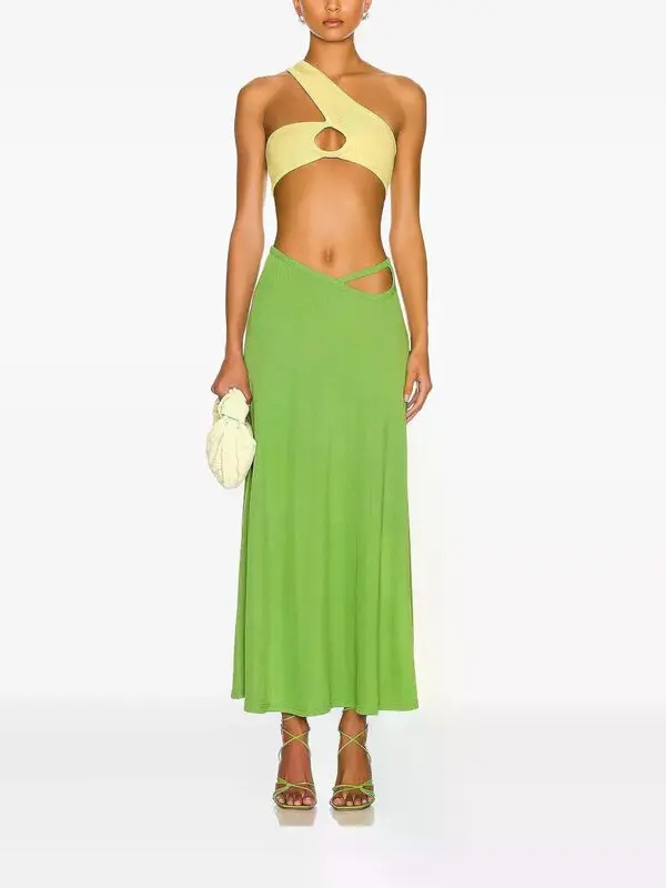 Christopher Esber One-shoulder Cut-out Top