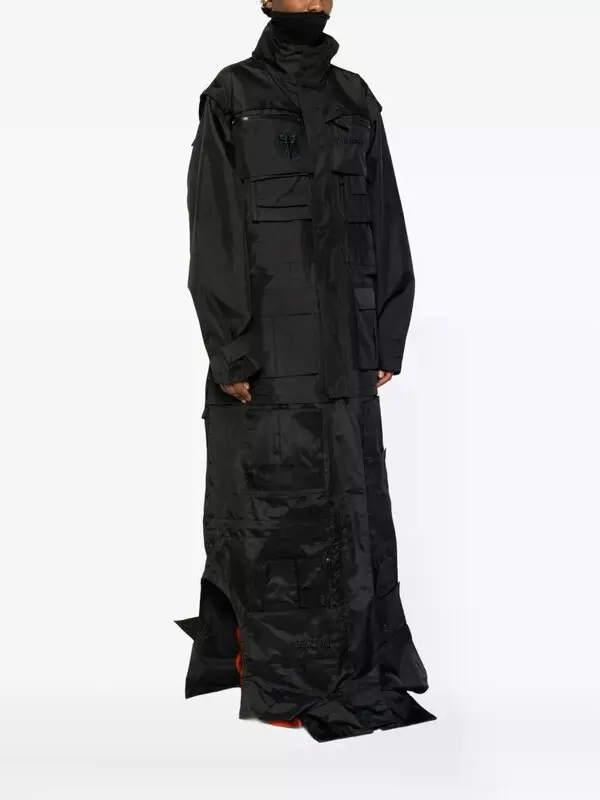 Vetements Multiple-pocket Long Coat