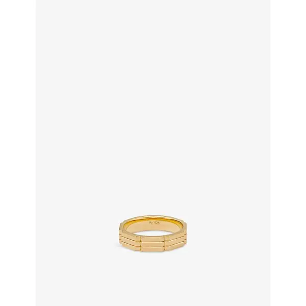 Astley Clarke Aubar Bold 18ct Ring - Yellow Gold Vermeil