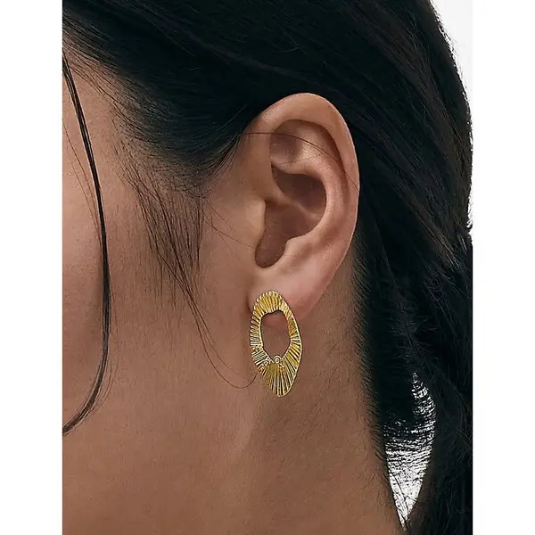 Astley Clarke Raye Statement Stud Earrings