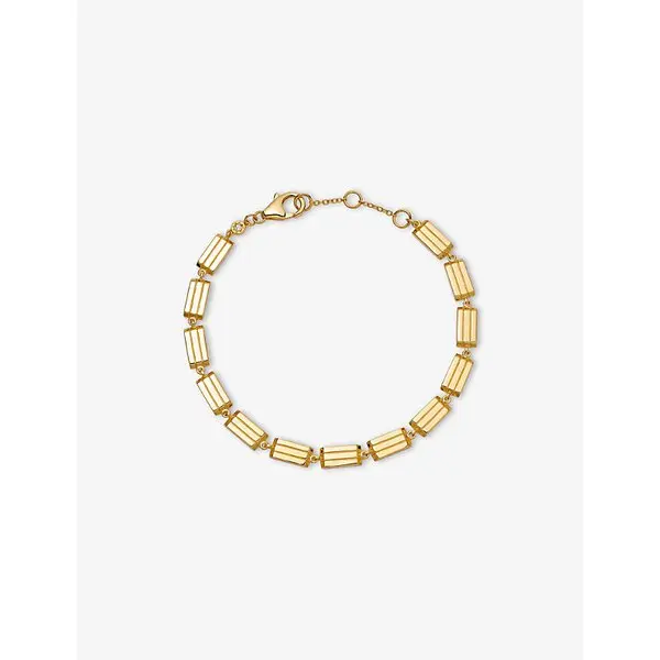 Astley Clarke Aubar Bold Bracelet - Yellow Gold Vermeil