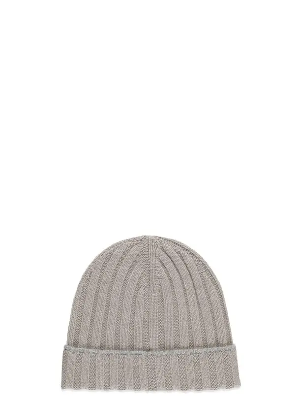 Brunello Cucinelli Cashmere Beanie - Beige