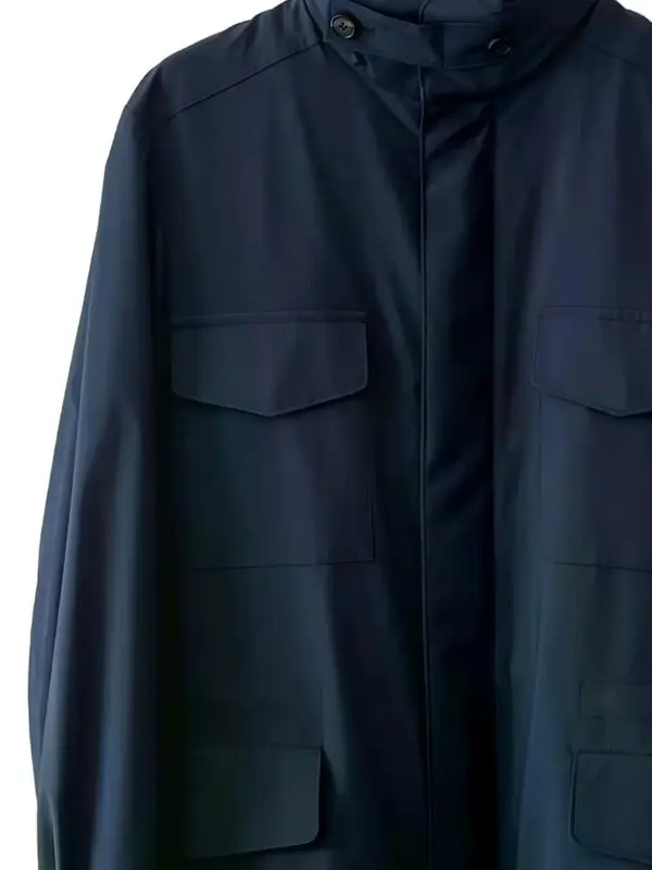 Loro Piana Traveller High-neck Jacket - Blue