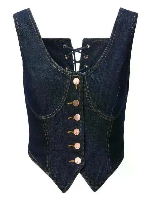 NO44 Lace-up Vest