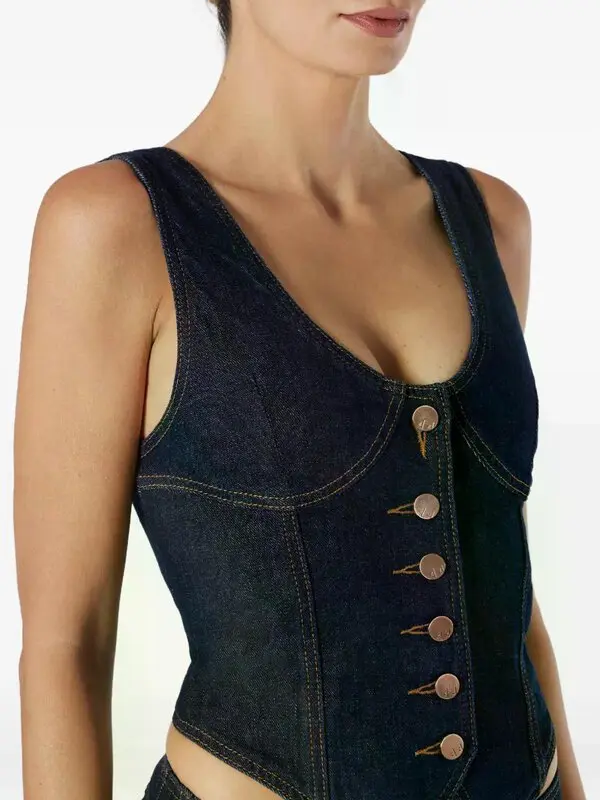 NO44 Lace-up Vest