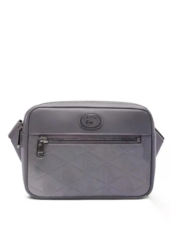 Lacoste Nomogramme Shoulder Bag - Grey