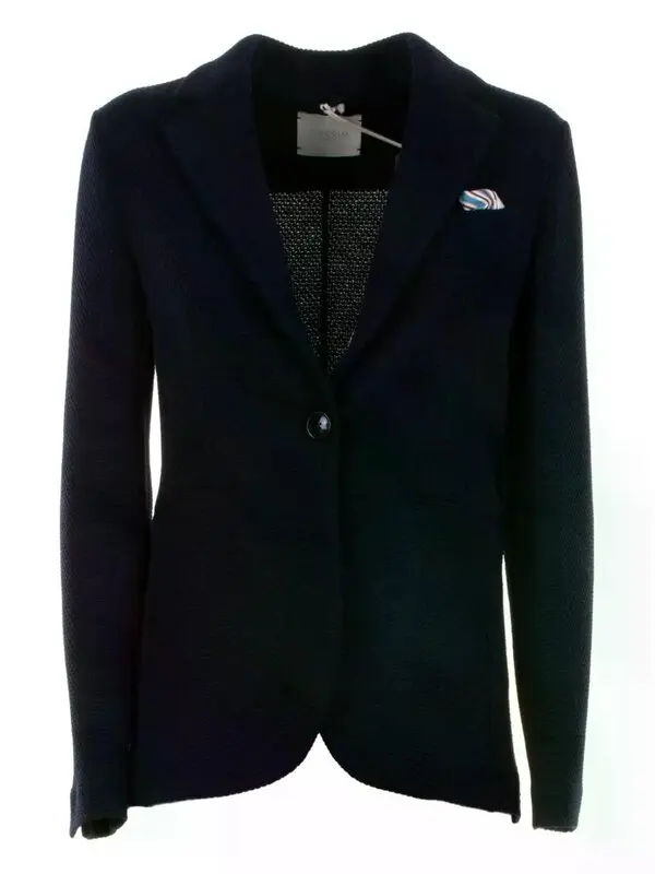 CIRCOLO 1901 Textured Single-breasted Jacket