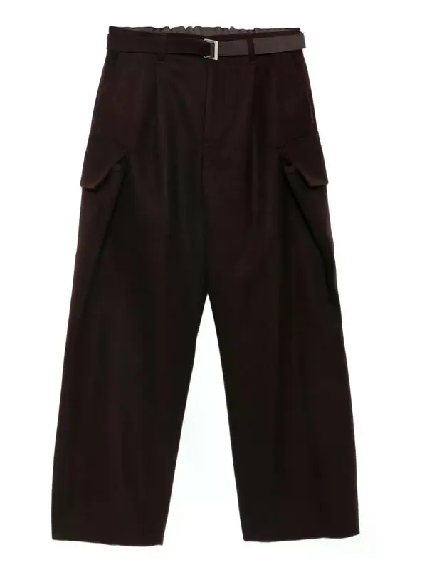 Sacai Belted Cargo Trousers