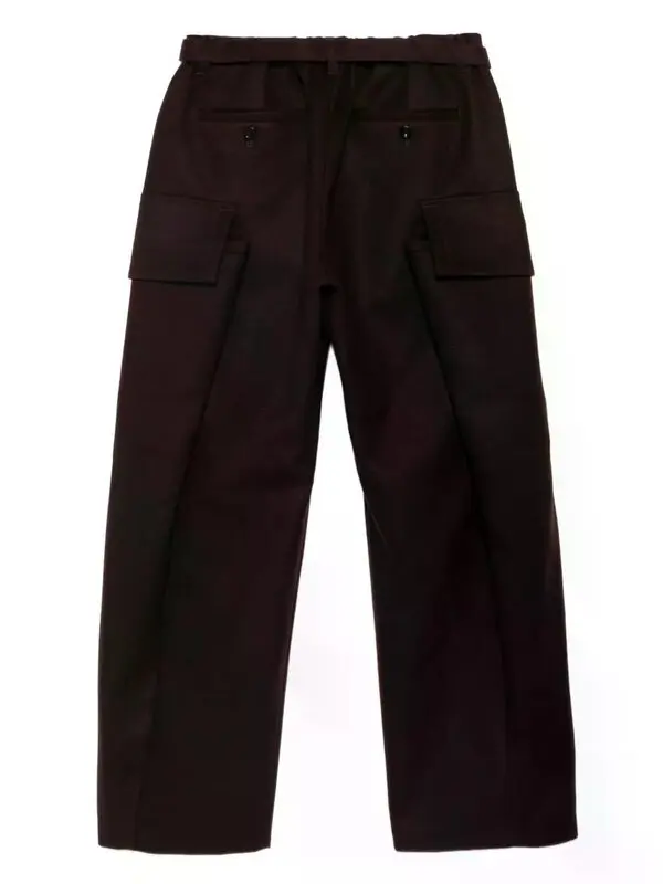 Sacai Belted Cargo Trousers