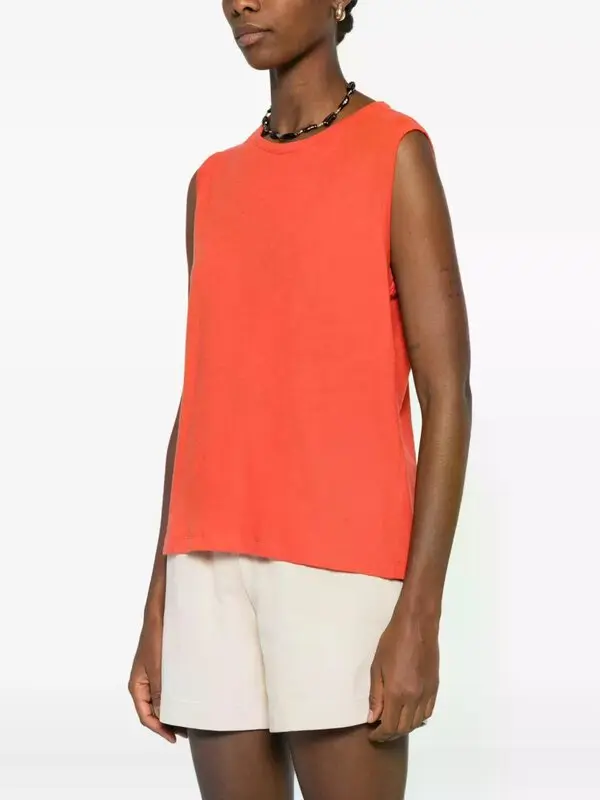 6397 Round-neck Sleeveless Top