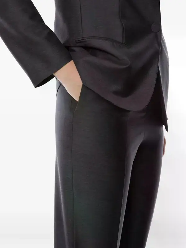 Alberta Ferretti Pressed-crease Trousers