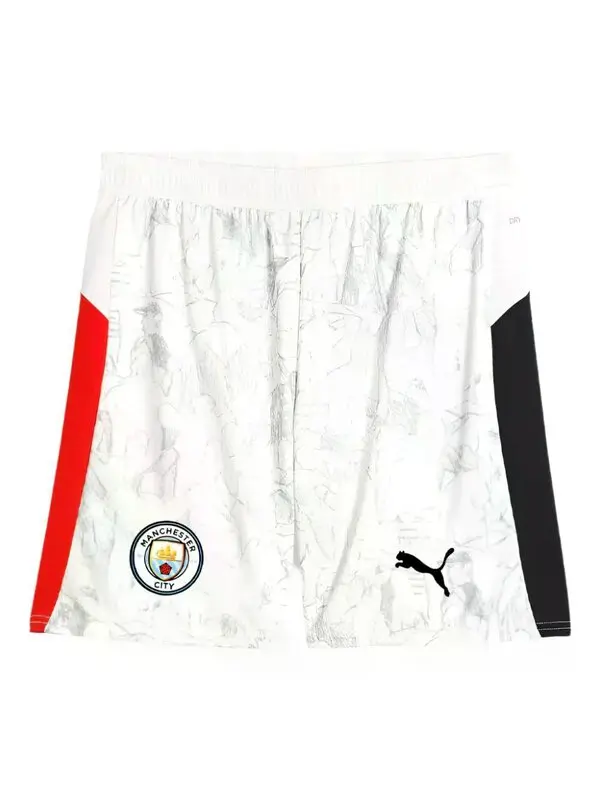 PUMA Stadium Manchester City Soccer Shorts - White