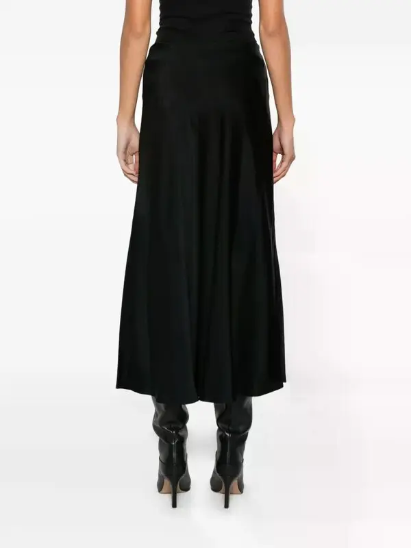 Herno High-waisted Flared Skirt