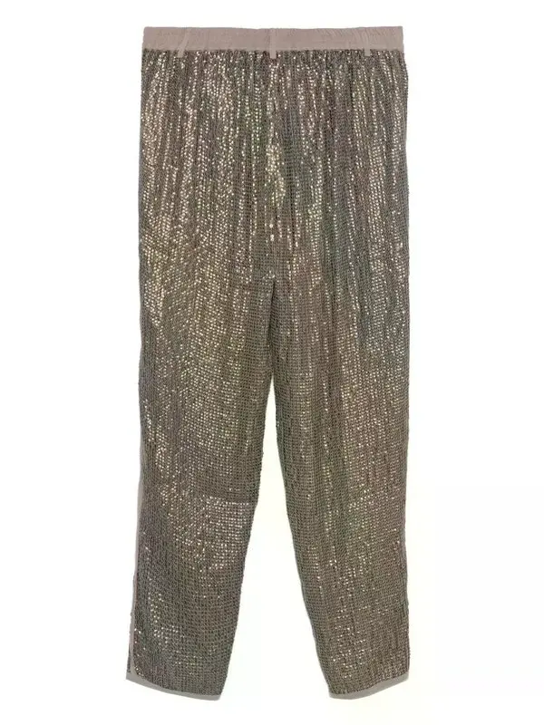 MES DEMOISELLES Sequin-embellished Trousers