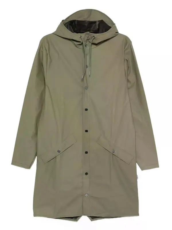 Rains Hooded Buttoned Coat