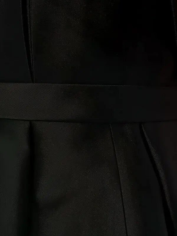 Dice Kayek Strapless Pleated Mini Dress